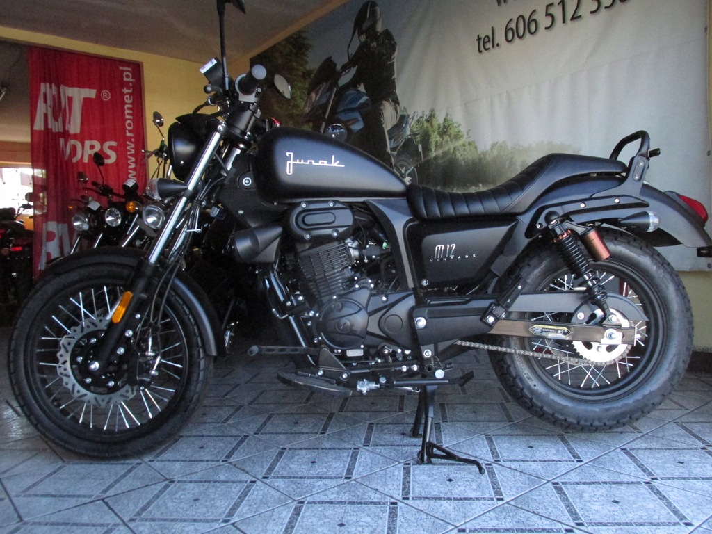 OKAZJA Motocykl Junak M12 Vintage 125 MYSŁOWICE - 12807626959 ...