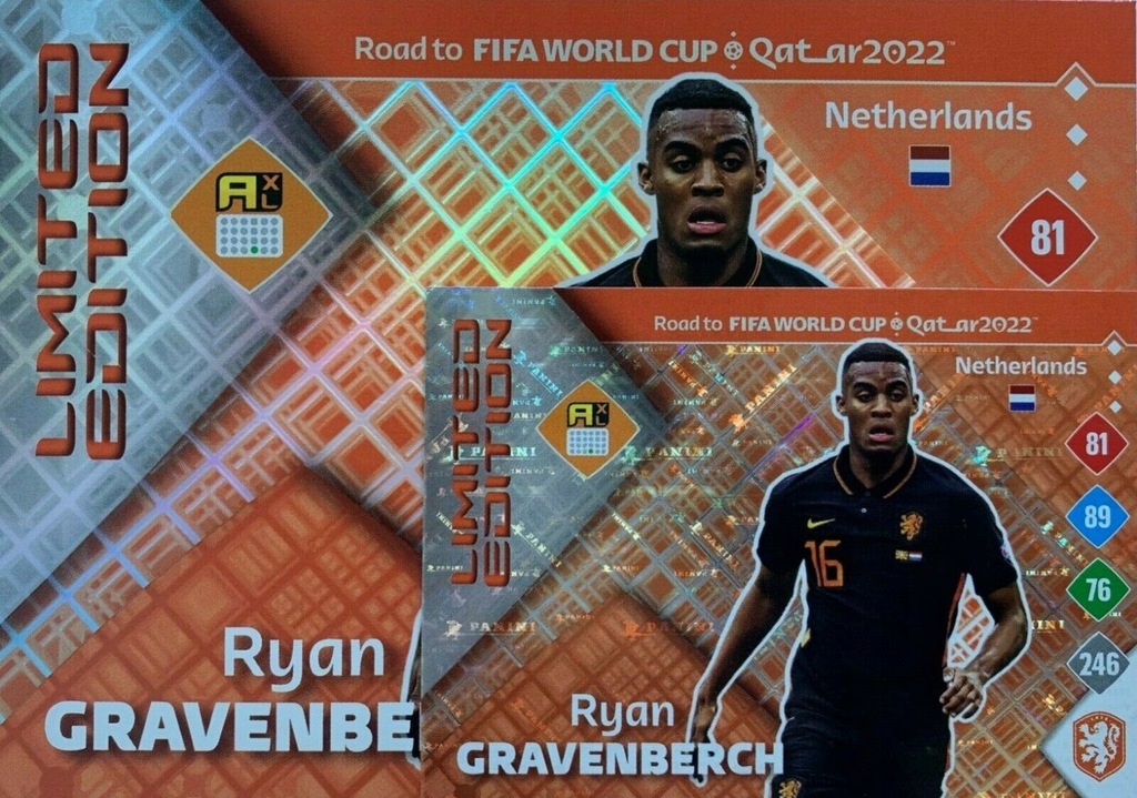 ROAD TO QATAR 2022 LIMITED XXL - Ryan Gravenberch - 12047804680 ...