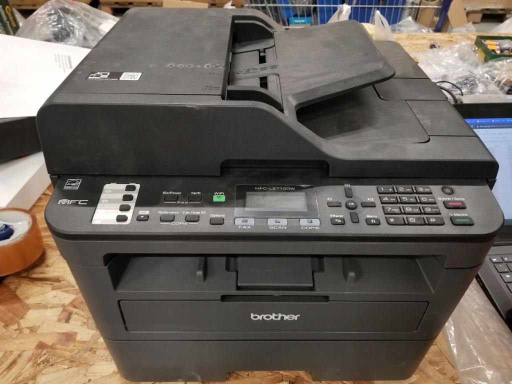 BROTHER MFC-L2710DW DRUKARKA - 8502489487 - oficjalne archiwum Allegro