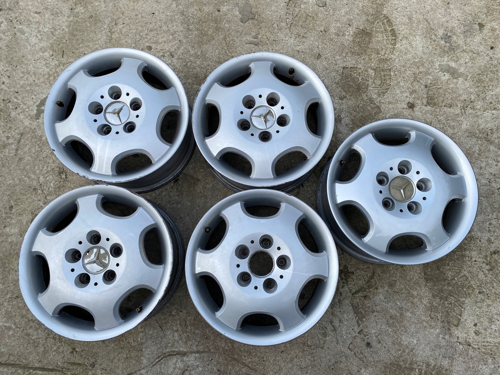 Felgi 15 ET44 Mercedes W201 W202 W124 W210 W203 - 12652644192 - oficjalne archiwum Allegro