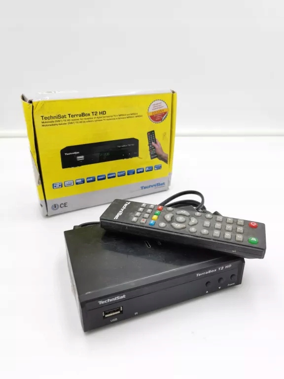 DEKODER TECHNISAT TERRABOX T2 HD / *OKAZJA* - 13310974098 - oficjalne ...