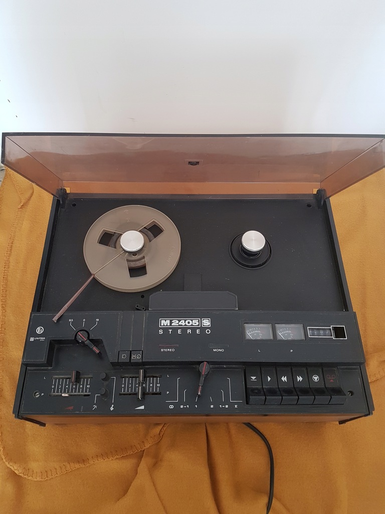 Magnetofon szpulowy Unitra M2405 S Stereo - 12741969722 - oficjalne archiwum Allegro