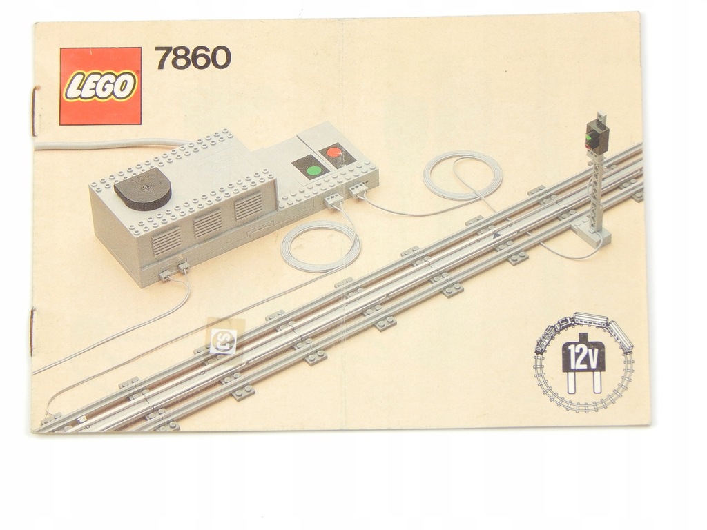 LEGO INSTRUKCJA 7860 TRAIN POCIĄG - 12933733091 - oficjalne archiwum ...