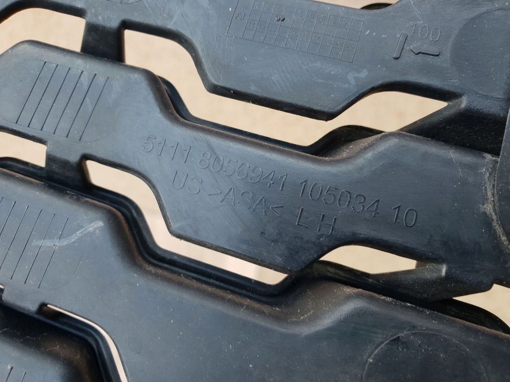 BMW X3 F25 X4 F26 KRATKA ZDERZAKA LEWA 51118056941 - 8112965071 ...