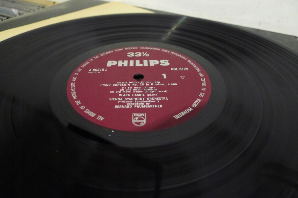 Mozart Piano Concerto 20,23 Clara Haskil Philips - 12515820447 - oficjalne archiwum Allegro