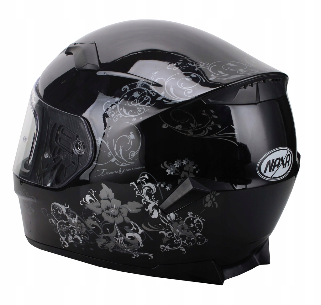 Integralny kask motocyklowy damski NAXA F25/G M - 12710724117 - oficjalne archiwum Allegro