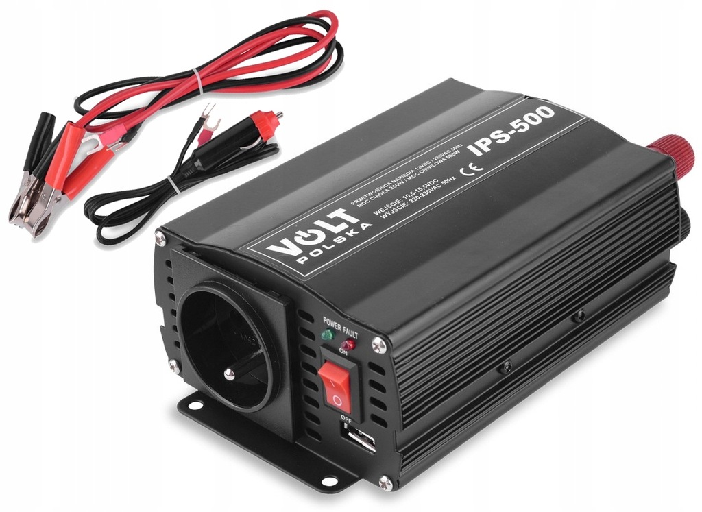 PRZETWORNICA NAPIĘCIA SAMOCHODOWA IPS 500 PLUS 24V - 11812249432 ...