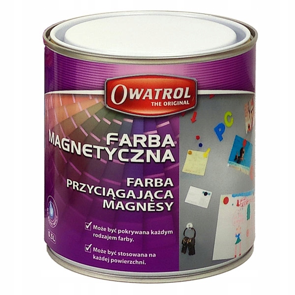 КРАСКА ДЛЯ МАГНИТНОЙ ДОСКИ 0.5L STRONG купить в украине недорого ...