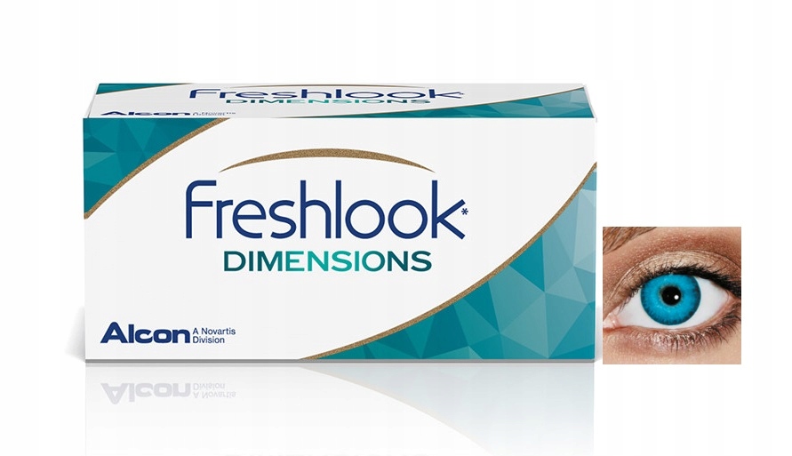 FRESHLOOK DIMENSIONS Pacific Blue - 2szt - 11812969076 - oficjalne ...
