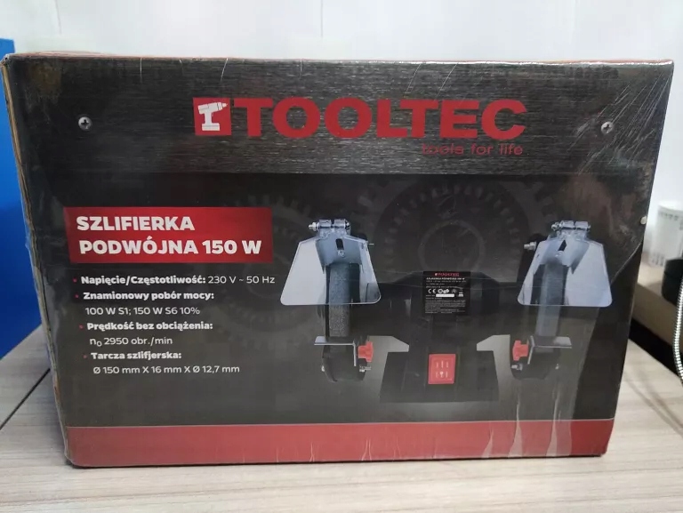 SZLIFIERKA STOŁOWA TOOLTEC IGŁA - 12687514868 - oficjalne archiwum Allegro
