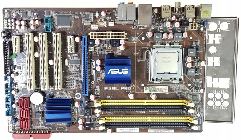 Płyta główna ASUS P5QL PRO 775 + E7400 - 11298929257 - oficjalne ...