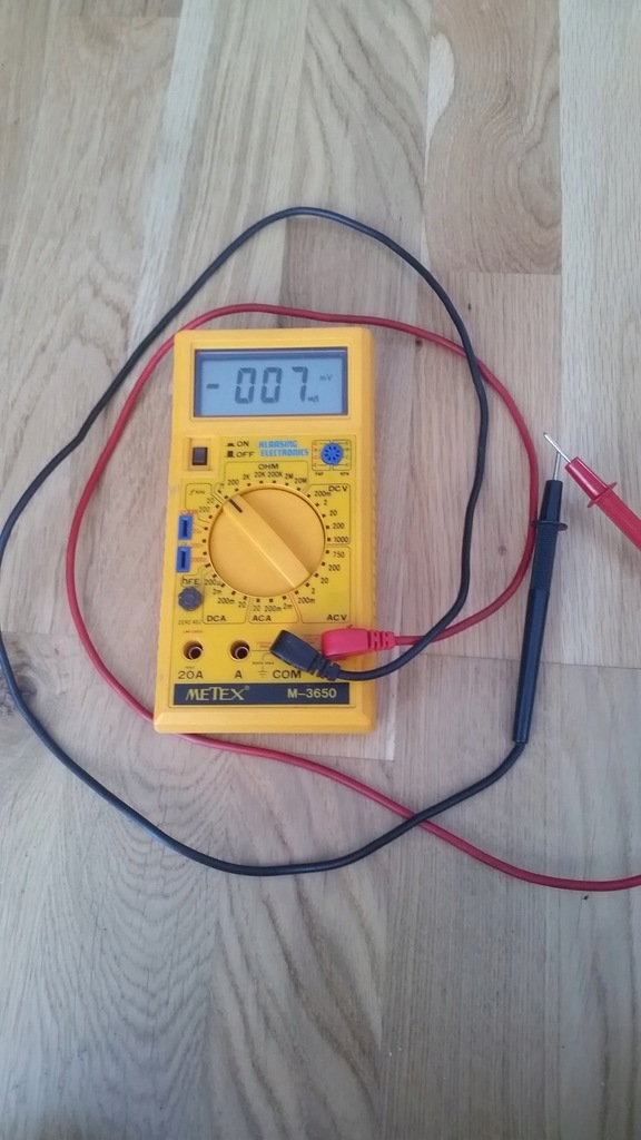 MULTIMETR METEX M-3650 - 8391479155 - oficjalne archiwum Allegro