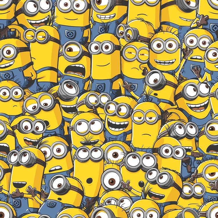 TAPETA TAPETY UGEPA L28602 MINIONKI - DLA DZIECI - 7050293235 ...