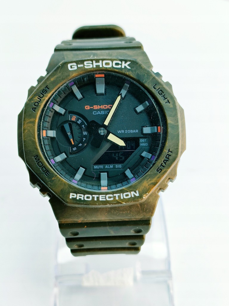 ZEGAREK SPORTOWY CASIO G-SHOCK GA-2100 - 14384019491 - oficjalne archiwum Allegro