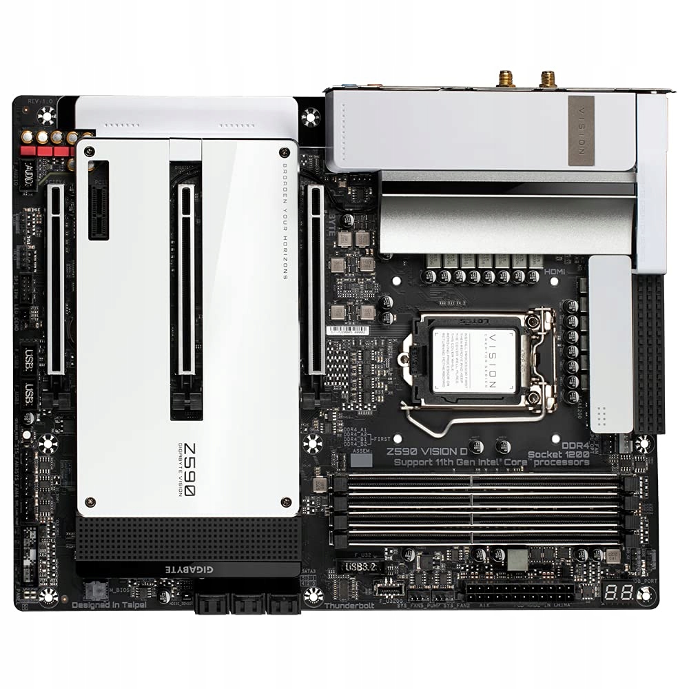 Płyta główna Gigabyte Z590 VISION D ATX - 13805167331 - oficjalne ...