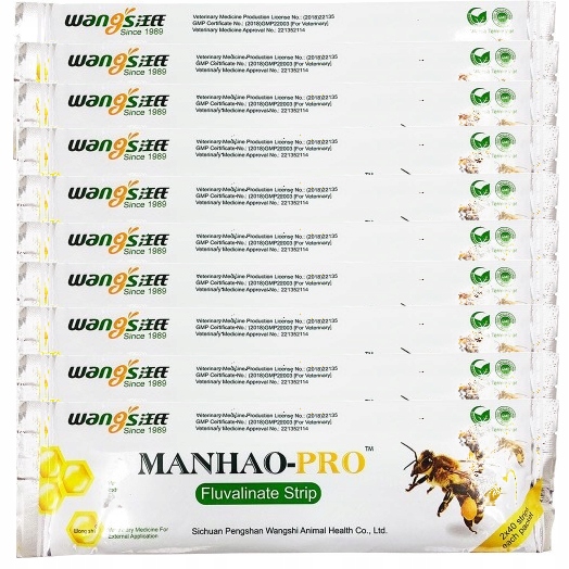 Warroza paski na warrozę MANHAO PRO 10x80szt 40mg - 14090029017 ...