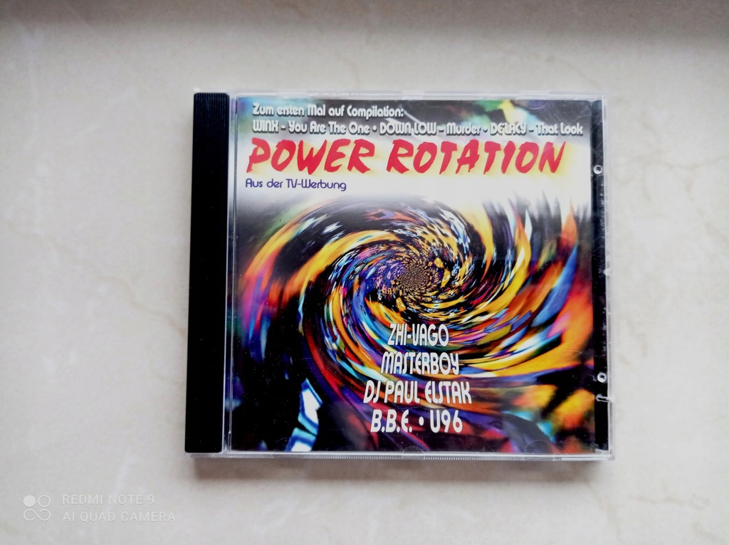 Power Rotation CD Masterboy B.B.E. U96 Down Low - 9955531389 - oficjalne archiwum Allegro