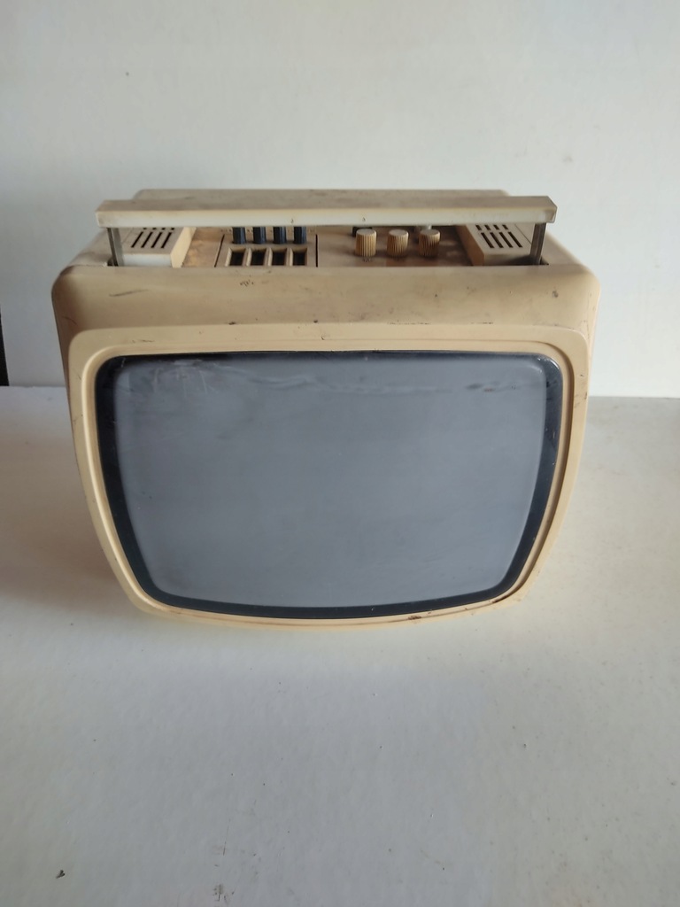 UNITRA vela 203 Stary telewizor - 12497187277 - oficjalne archiwum Allegro