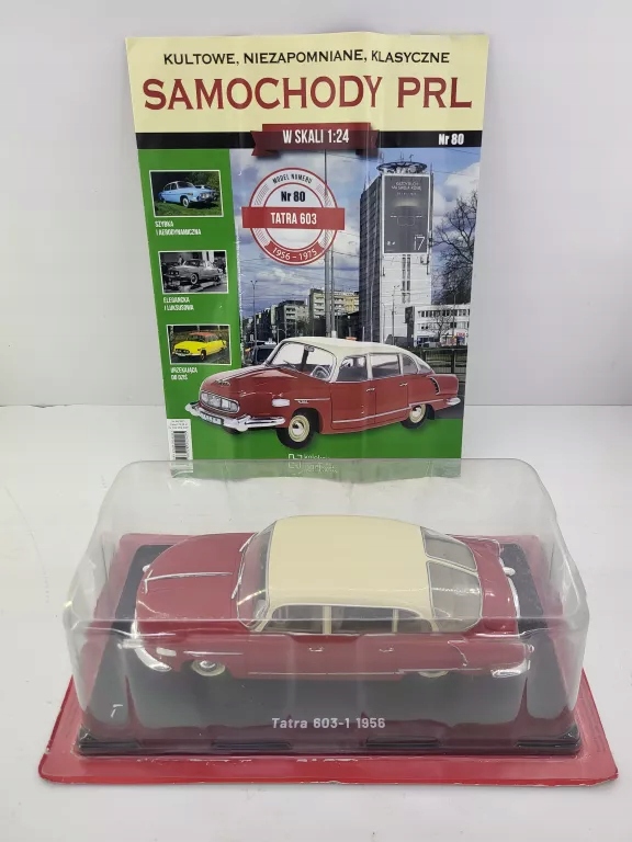 KULTOWE SAMOCHODY PRL TATRA 603 1:24 - 14212682885 - oficjalne archiwum ...