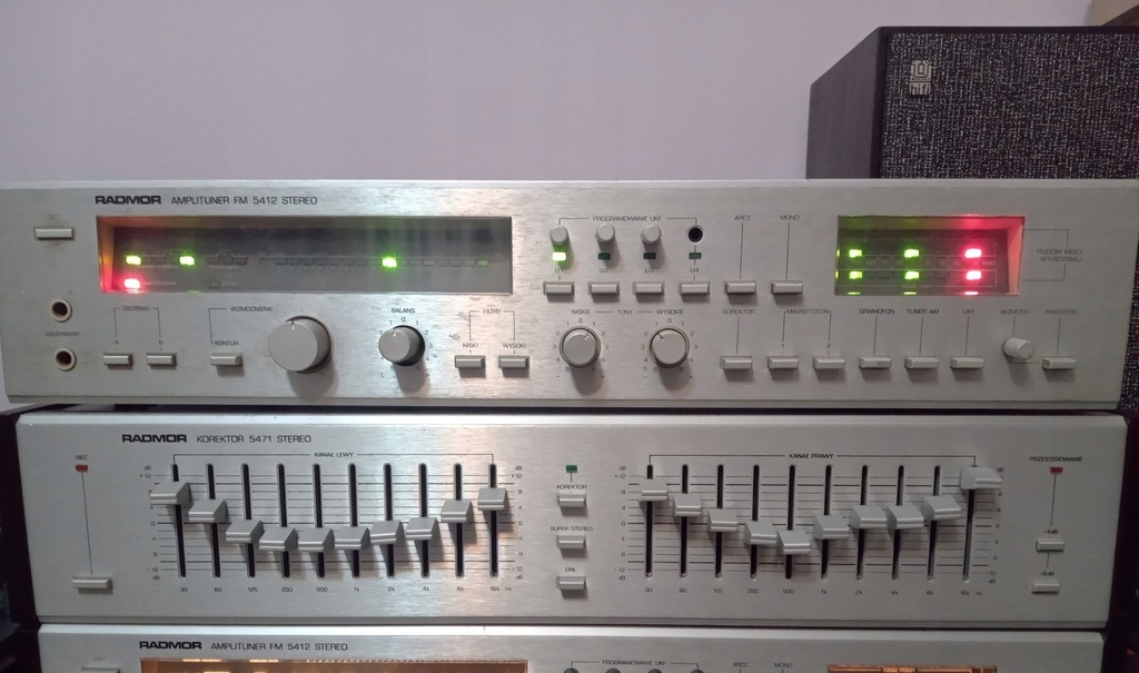 Amplituner Unitra Radmor 5412 srebrny - 13216025679 - oficjalne ...