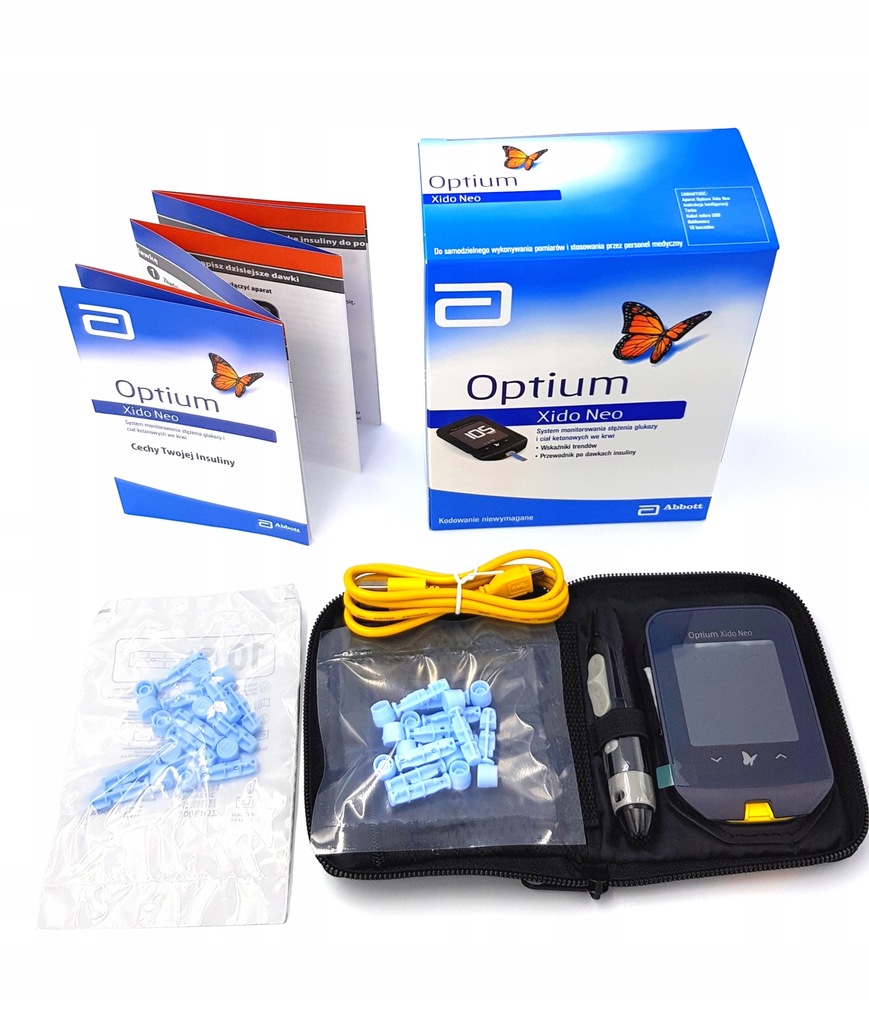 GLUKOMETR OPTIUM XIDO NEO - ZESTAW KETO + GRATIS - 9965042359 ...