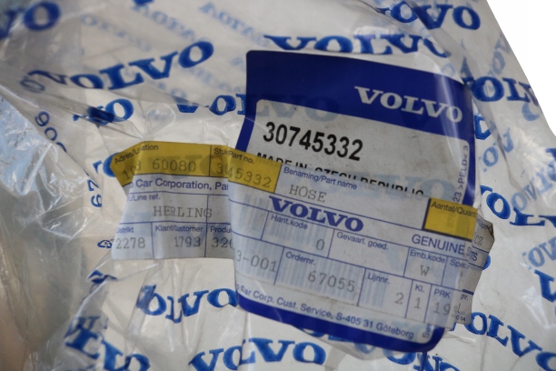 S60 S80 V70 XC70 Wąż nagrzewnicy przewód - 10649844708 - oficjalne ...