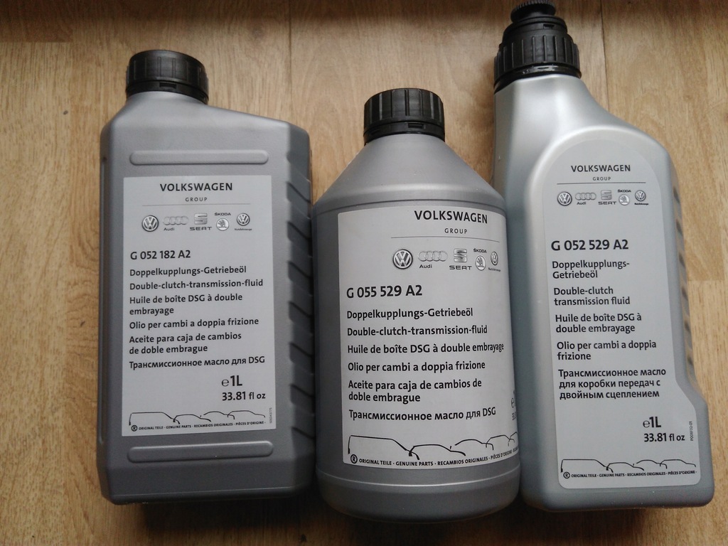 olej DSG VW G052182A2 AUDI SKODA SEAT G052529A2 - 7589228529 ...