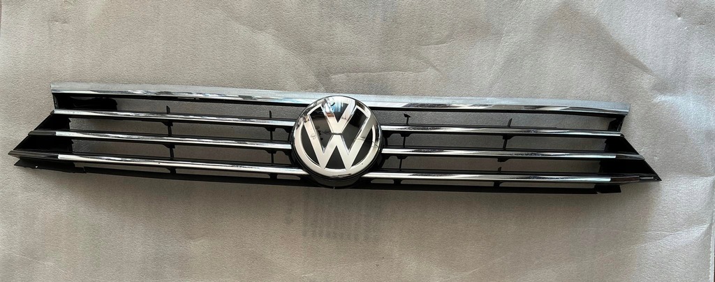 GRILL CHROM VW PASSAT B8 + EMBLEMAT POD RADAR - 12488561202 - oficjalne archiwum Allegro