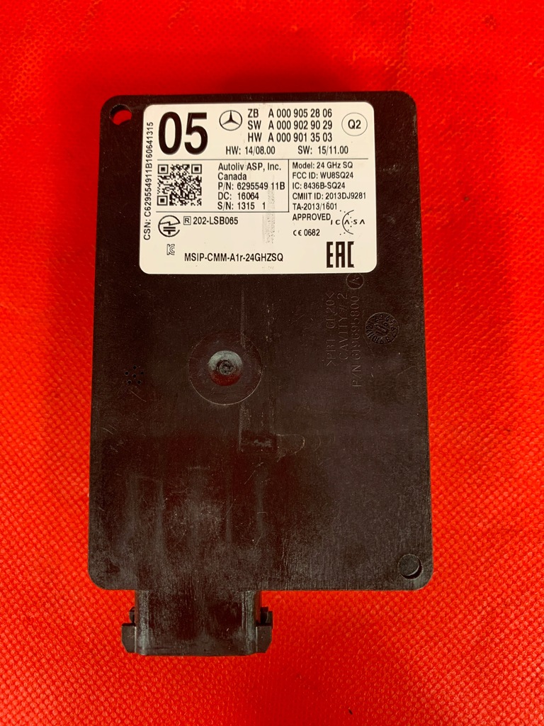 MERCEDES RADAR CZUJNIK A0009052806 FV - 9887150713 - oficjalne archiwum ...