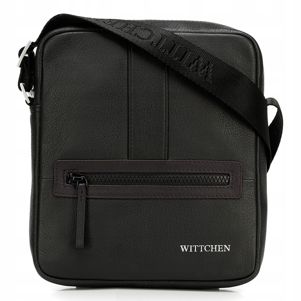 WITTCHEN męska listonoszka skórzana mała czarna - 12352660776 ...