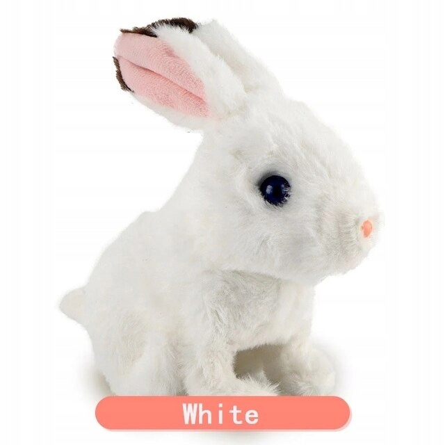 Robot Rabbit Electronic Rabbit Plush Pet Interacti - 12371560398 ...