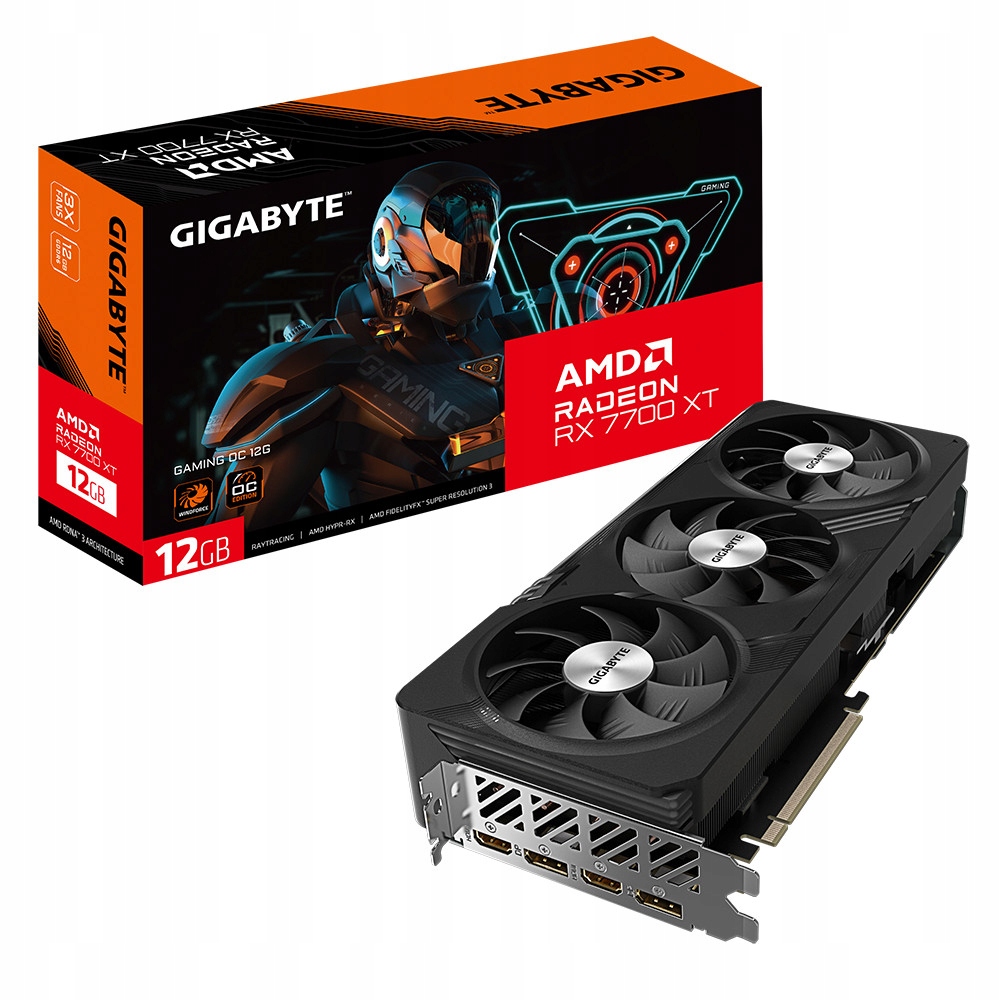 Gigabyte Radeon RX 7700 XT GAMING OC 12G AMD 12 GB GDDR6 - 17049321994 ...