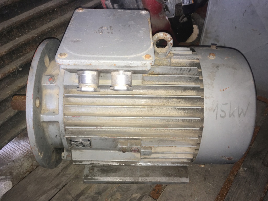 Silnik elektryczny 15 kW 1460 obr. - 10795863726 - oficjalne archiwum Allegro