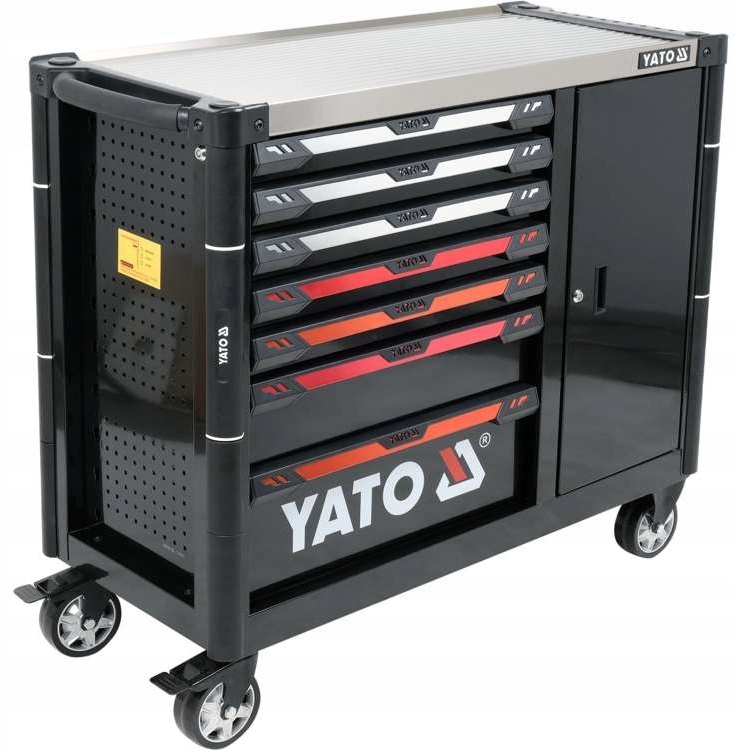 YATO SZAFKA SERWISOWA WÓZEK NARZĘDZIOWY 7 SZUFLAD - 14409932271 - oficjalne archiwum Allegro