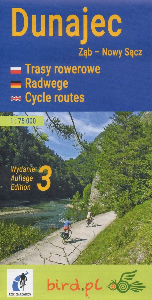 DUNAJEC mapa turystyczna 1:75 000 COMPASS - 12825842704 - oficjalne ...