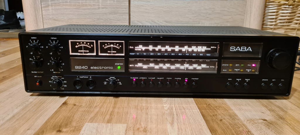 Amplituner stereo SABA 9240 Electronic - 11926574667 - oficjalne ...