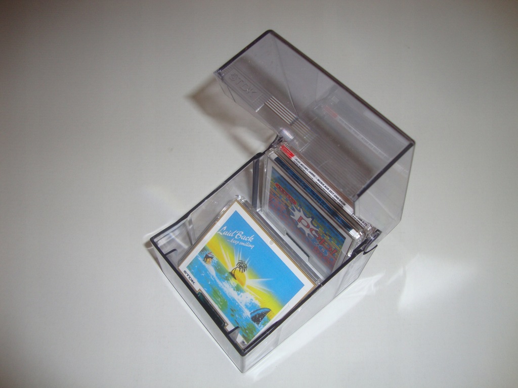 TDK MiniDisc storage box - 12461981432 - oficjalne archiwum Allegro