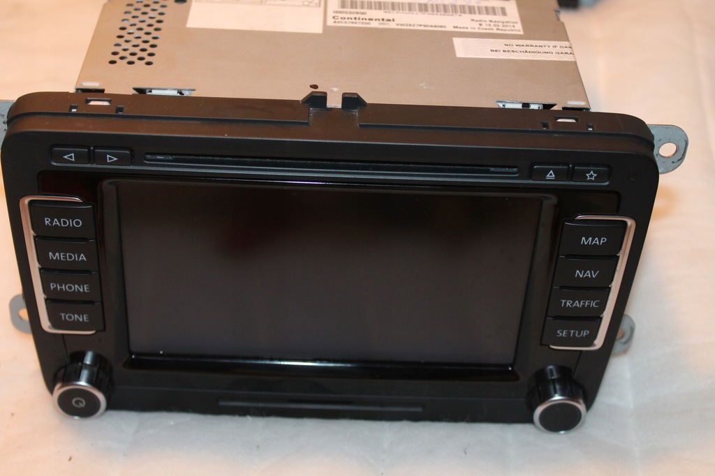 RADIO RNS510 NAVI VW GOLF PASSAT TIGUAN SHARAN - 13208637665 - oficjalne archiwum Allegro