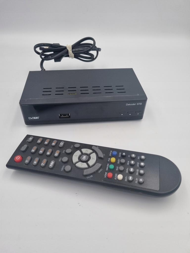 Dekoder STB Tuner DVB-T, DVB-T2 - 13273832456 - oficjalne archiwum Allegro