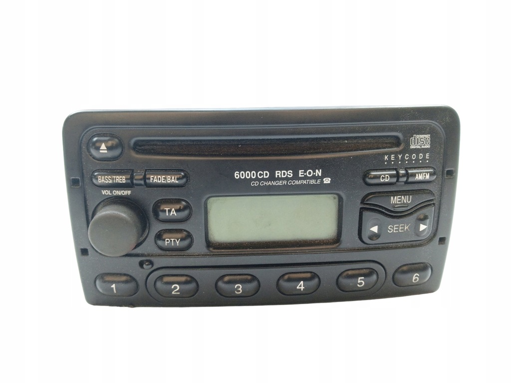 RADIO CD 6000CD RDS EON FORD FOCUS MK1 MONDEO MK3 YS4F-18C815-AC Z ...