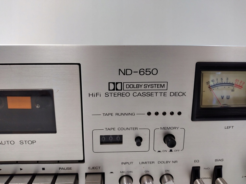 Magnetofon kasetowy NIKKO ND-650 - 14135328483 - oficjalne archiwum Allegro