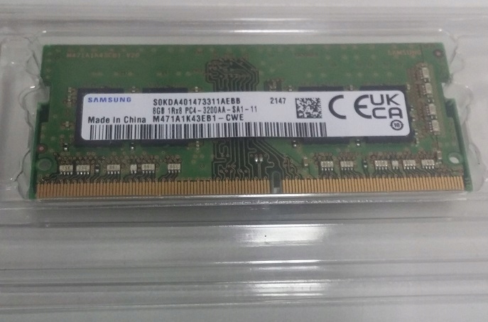 Pamięć RAM DDR4 Samsung 8GB 3200 M471A1K43EB1-CWE - 13052720285 - oficjalne archiwum Allegro