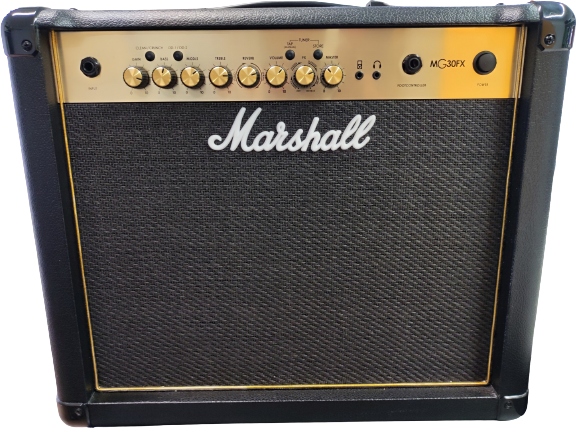 MARSHALL MG30FX GOLD WZMACNIACZ GITAROWY (EX) - 13518889227 - oficjalne archiwum Allegro