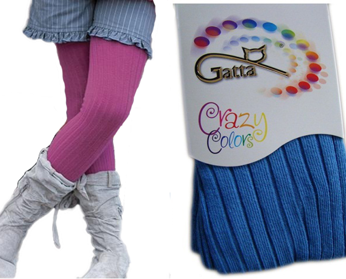 rajstopy GATTA CRAZY COLORS bawełna , 104 - 110 - 5626062826 ...