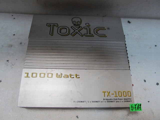 WZMACNIACZ TOXIC TX-1000 - NR S717 - 13884676601 - oficjalne archiwum ...