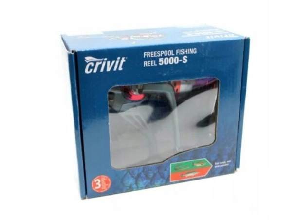 Kołowrotek Crivit 5000-S 5.5:1 - 12310559239 - oficjalne archiwum Allegro