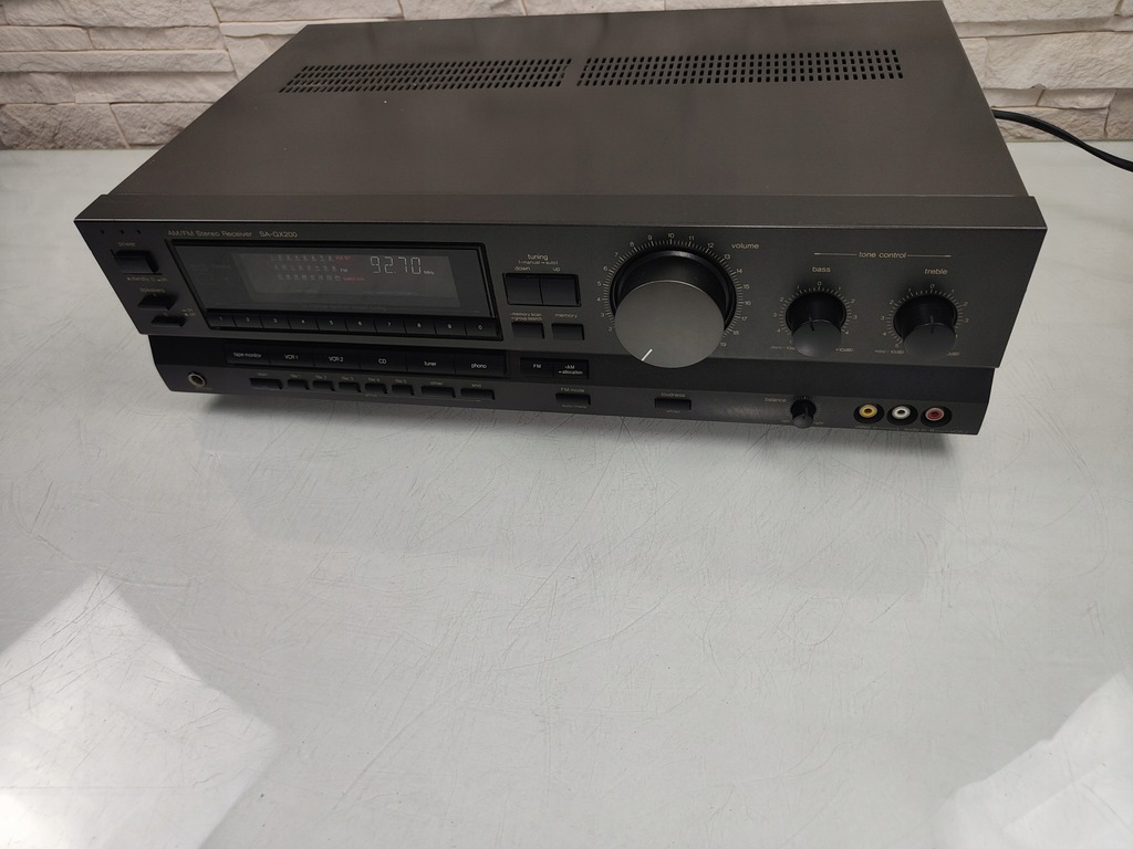 TECHNICS SA-GX200 Wysokiej jakości amplituner - 12473638835 - oficjalne archiwum Allegro