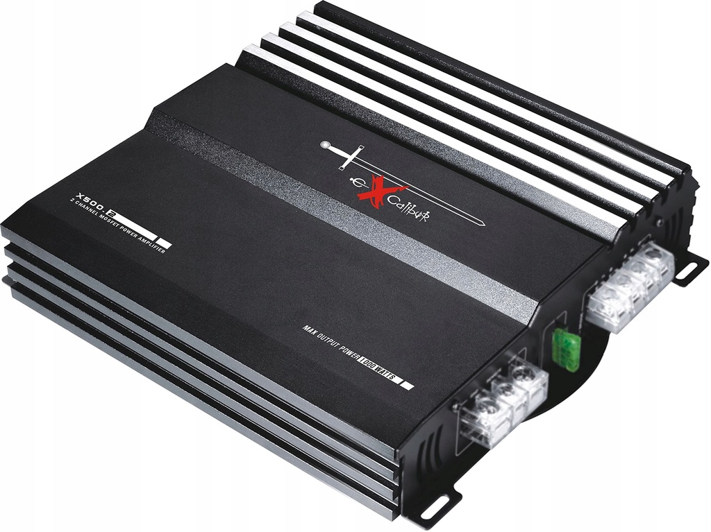 Wzmacniacz samochodowy 2-kanałowy X500.2 1000 W - 13015750976 - oficjalne archiwum Allegro