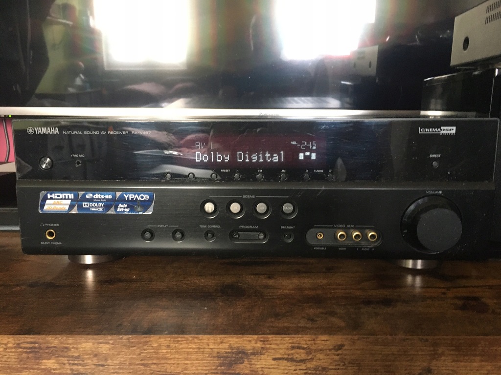 Amplituner Yamaha RX-V467 5.1 czarny - 12548387776 - oficjalne archiwum ...