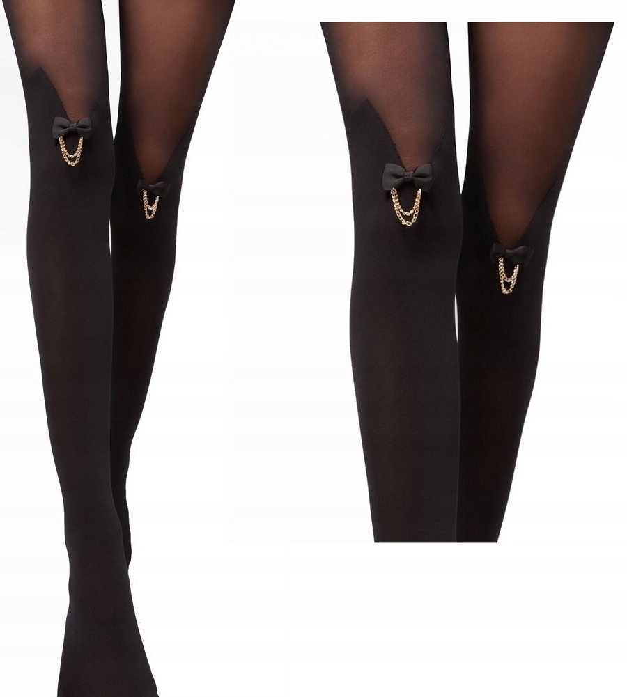 Calzedonia Rajstopy collant longuette fiocco S/2 - 12748750893 ...